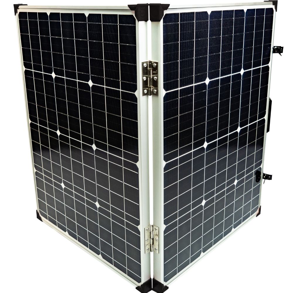 Lion 100W 12V Powered Portable Solar Panel — Solar Sun Direct